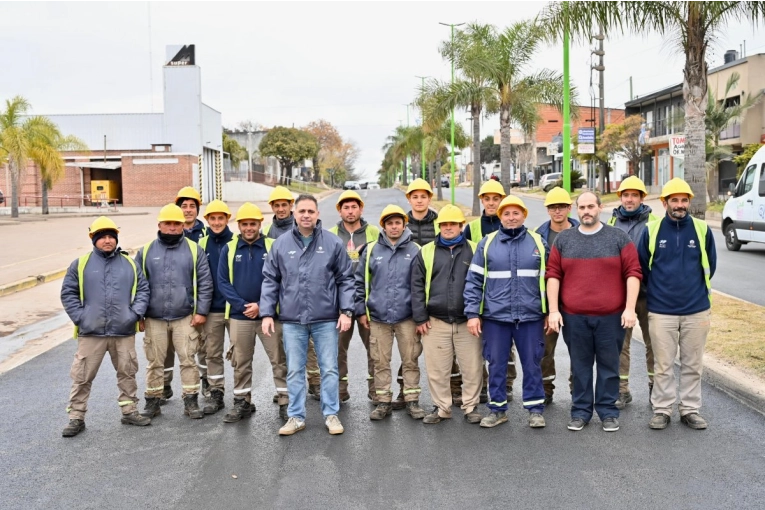 Finalizó la obra de reconstrucción y asfaltado del boulevard Pedro ...